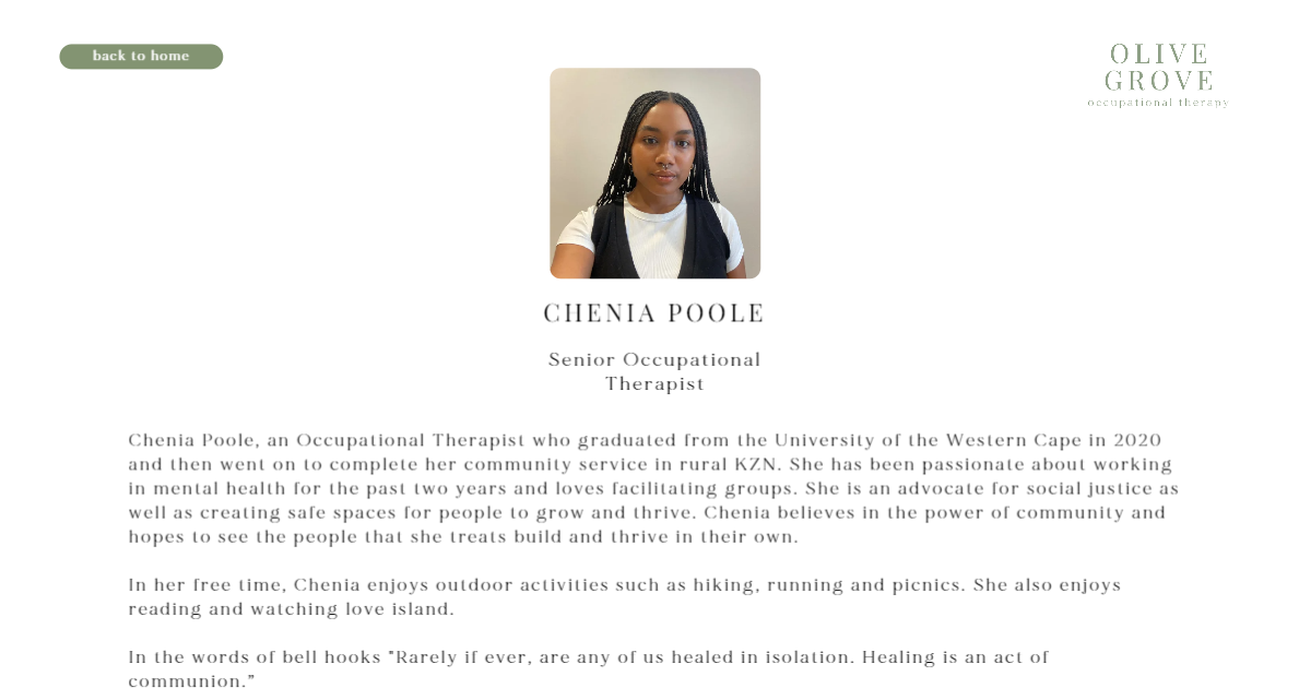 Chenia Poole